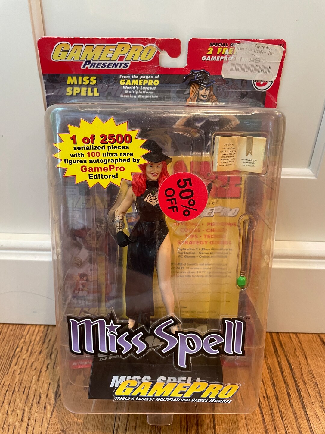 Gamepro Magazine Miss Spell Series 6 Limited Edition Vintage Action ...