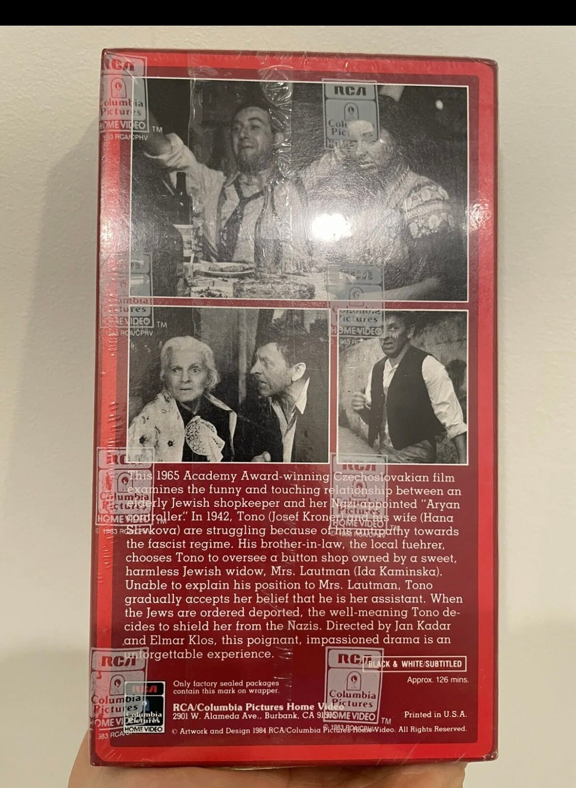 The Shop on Main Street-vhs-water Marked Ultra Rare FACTORY SEALED - Etsy