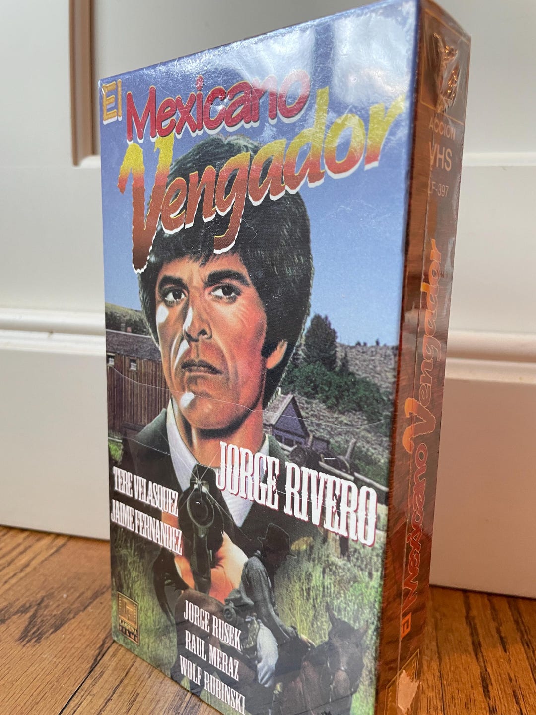 El Mexicano Vengador - Jorge Rivero - VHS vintage hispanique scellée ...