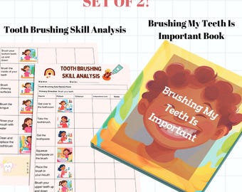 How Do I Brush My Teeth Autism Social Skill Story About Toothbrushing ...