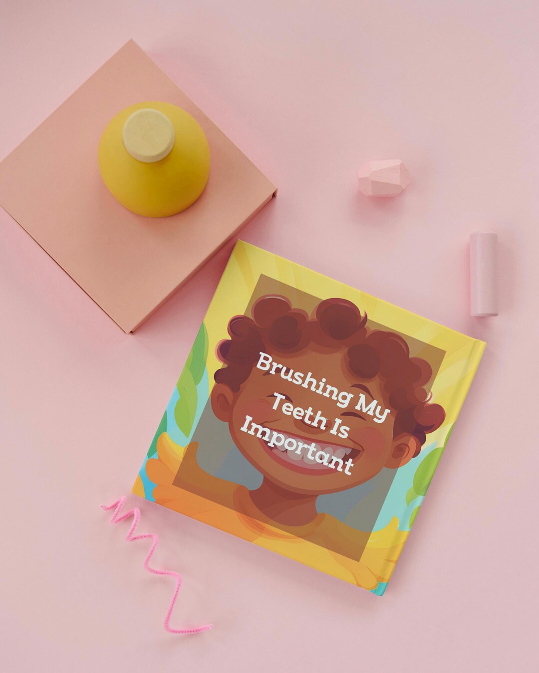 Children's Story Book About Teeth, Autism Boy or Girl Brushing Teeth ...