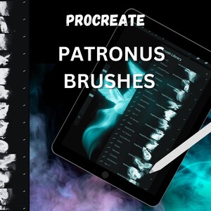 Magic Animal Patronus Procreate Brushes, Glow Procreate Brushes, Brushes for Procreate Halloween ...