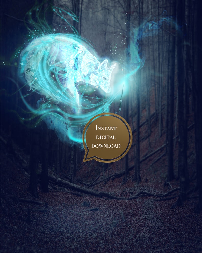 Magical Wizard Digital Background Wizard Backdrops Magic Backgrounds ...