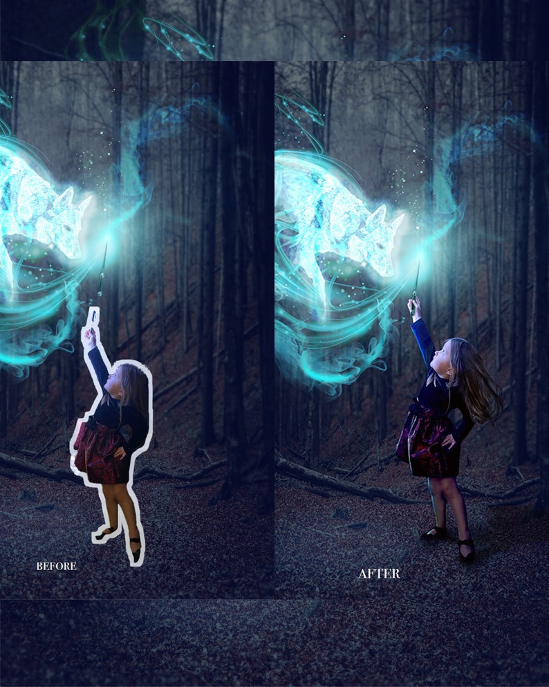 Magical Wizard Digital Background Wizard Backdrops Magic Backgrounds ...