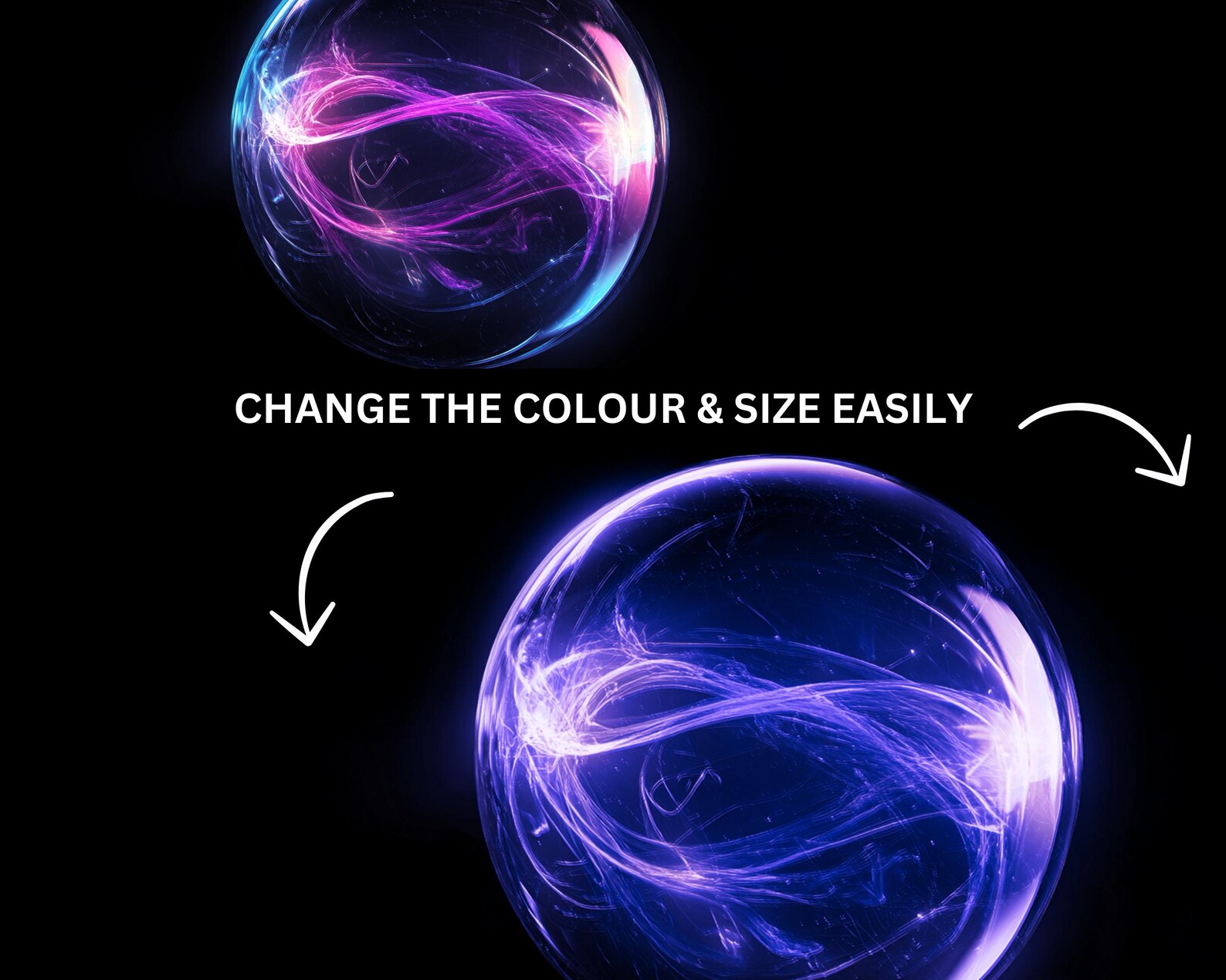 Magic Orb Photo Overlays: Fantasy Light Effects (PNG Digital Download ...