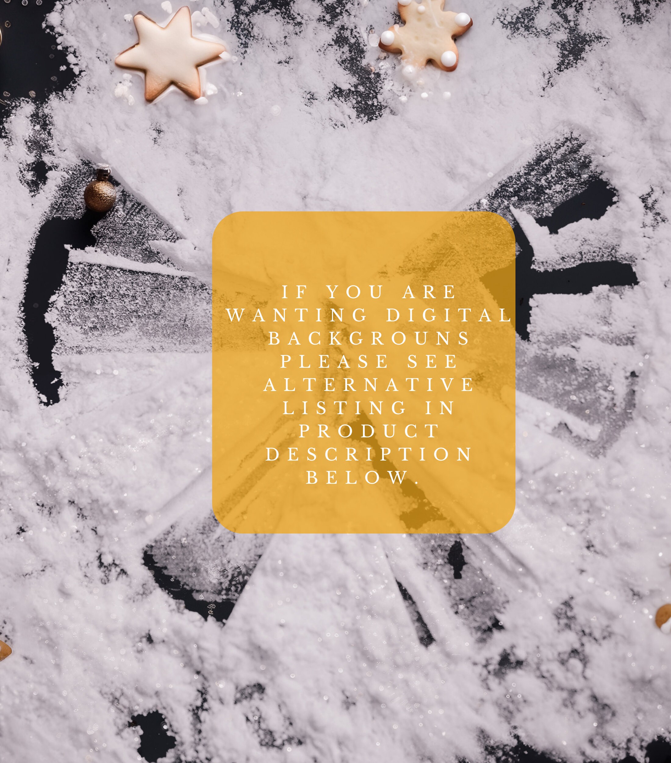 Christmas Cookie Snow Angel Photoshop Brushes Christmas Overlays ...