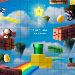 Super Mario X4 Digital Background - Digital Backgrounds for Photoshop ...