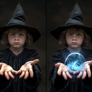 Magic Orb Photo Overlays: Fantasy Light Effects (PNG Digital Download ...