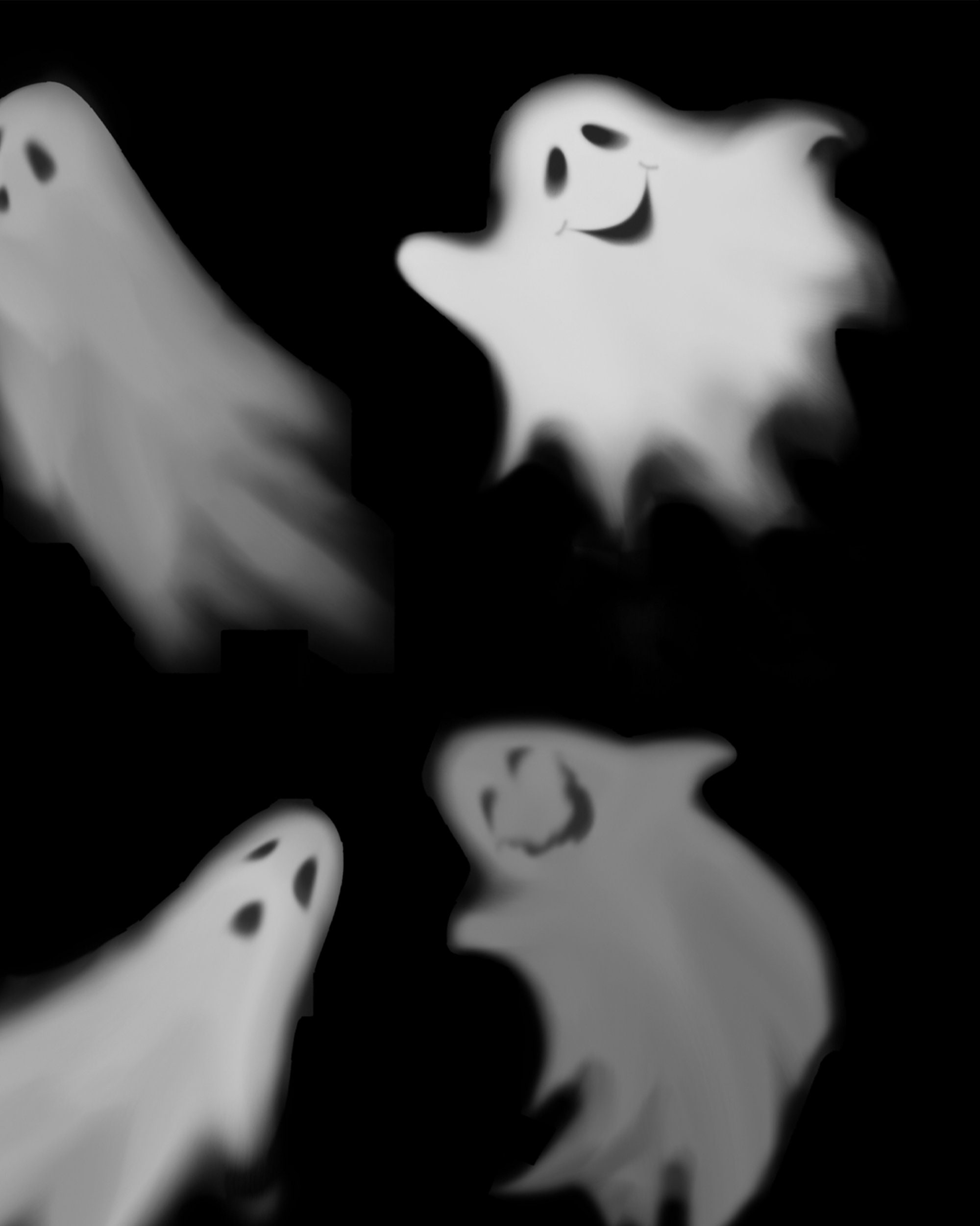 Ghost Brushes for Photoshop, Ghost Brushes, Photoshop Brushes ...