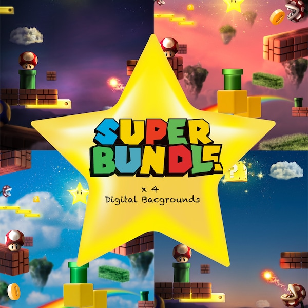 Super Mario Poster - Etsy