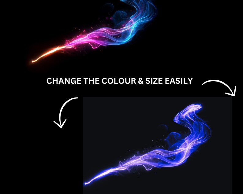 Magic Wand Photoshop Overlays: Wizard & Witch Effects (brushes Included ...
