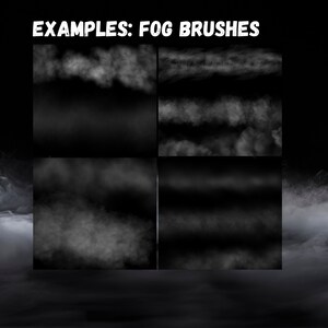 Fog Overlays for Photography, Mist Smoke Photoshop Overlays, Fog ...