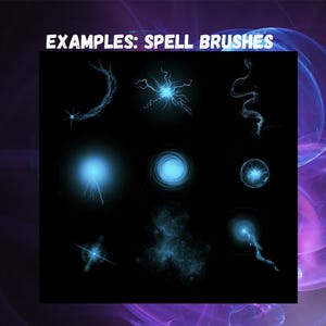 Mega Halloween Procreate Brush Bundle, Halloween Magic Brushes, Glow ...