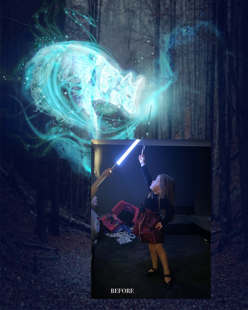 Magical Wizard Digital Background Wizard Backdrops Magic Backgrounds ...