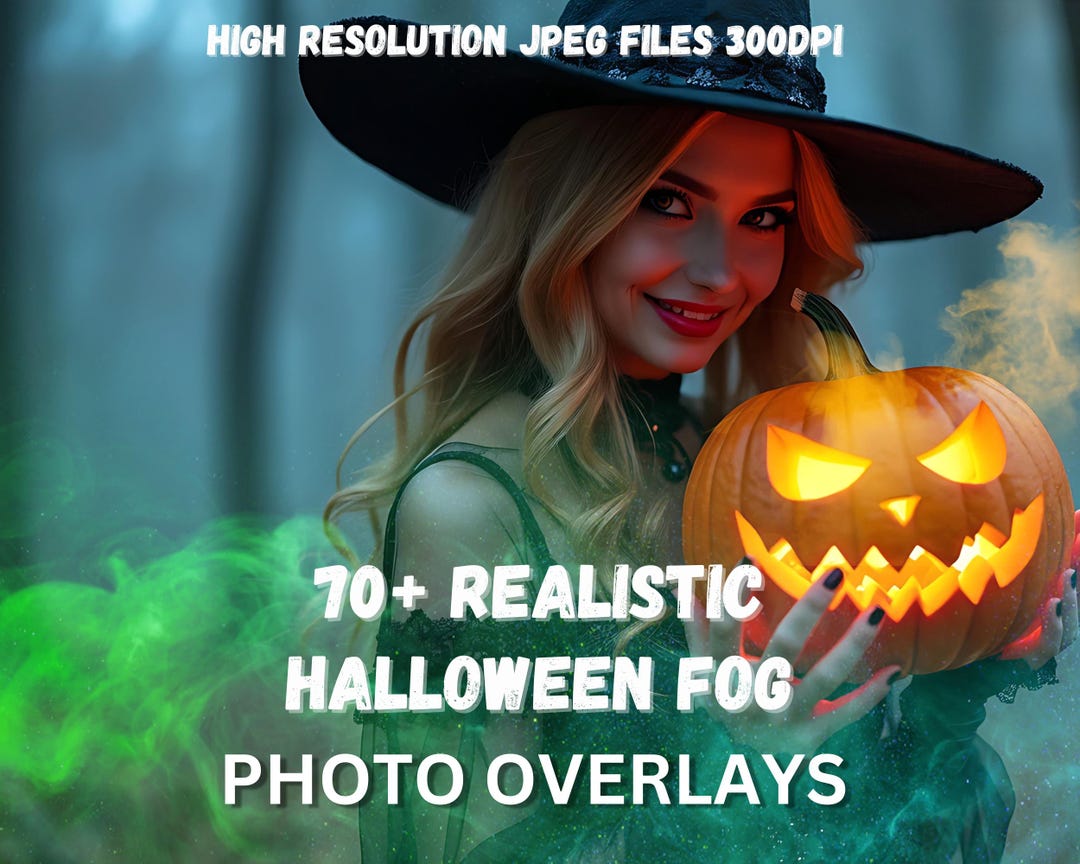 70+ Halloween Fog Overlays: Spooky Smoke Effects (digital Download) - Etsy