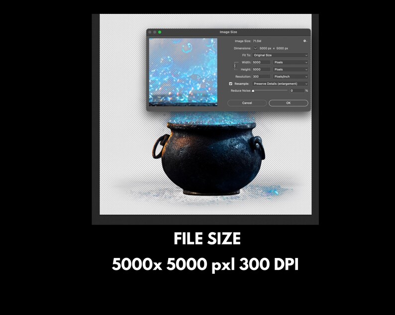 Halloween Cauldron Overlays: Magic Smoke & Bubbles Photo Effects (PNG ...