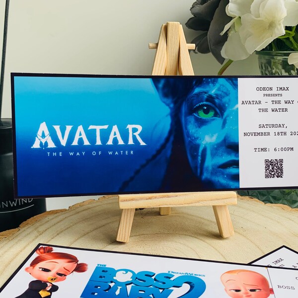 Buy Movie Ticket - Etsy