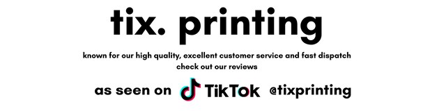 TIXPrinting - Etsy UK