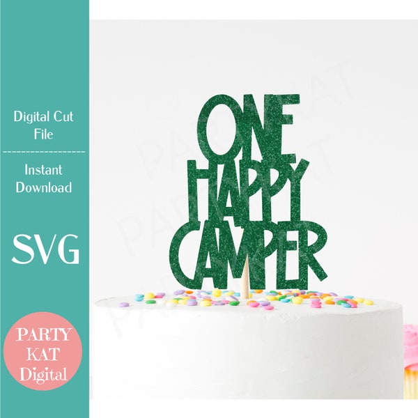 Happy Camper Card - Etsy