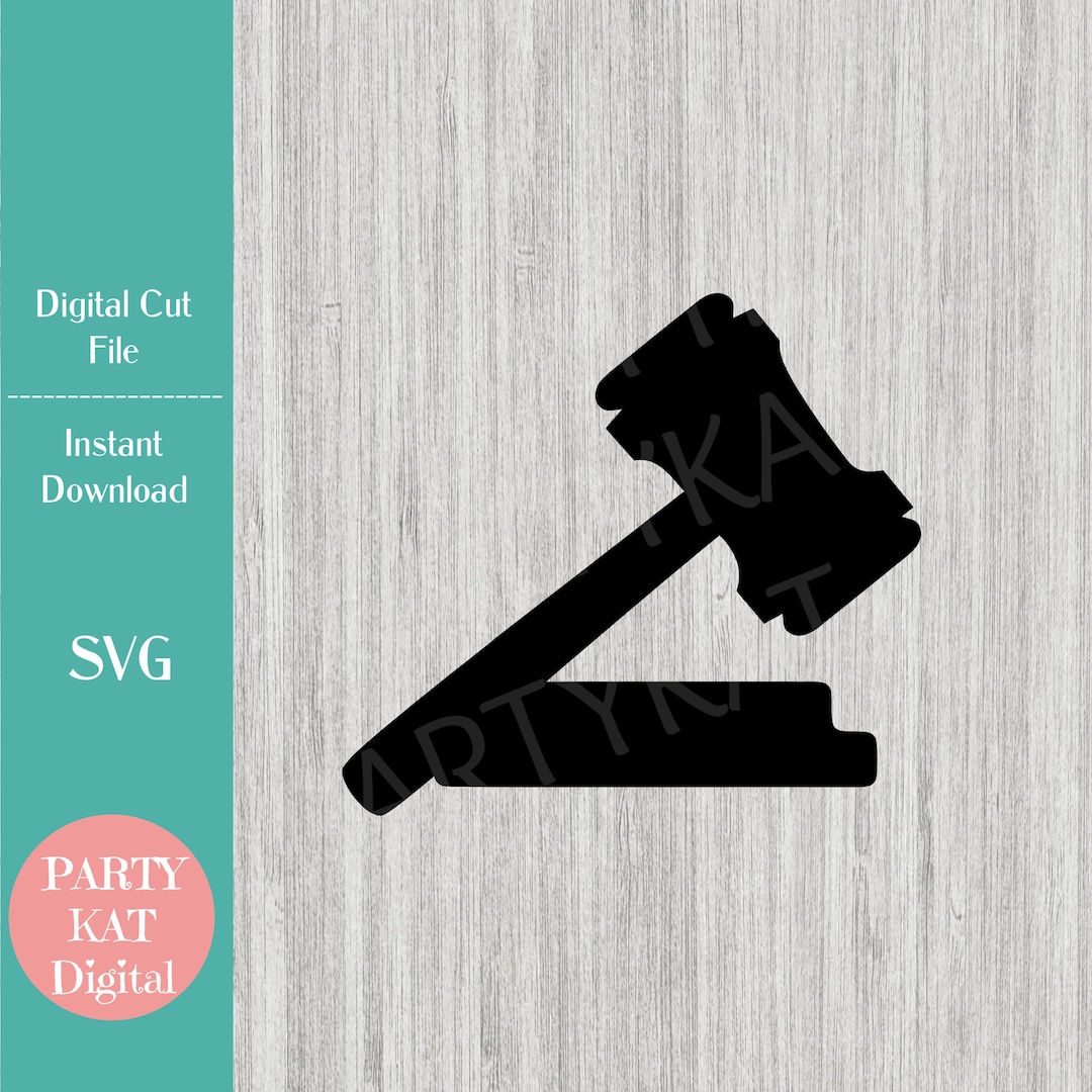 Judge Gavel SVG File, Lawyer SVG, College Graduation SVG, Judge Gavel ...