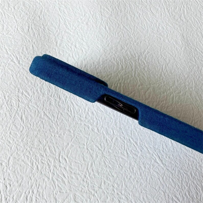 Handmade Personalized Embroidered Phone Case, Custom Fabric Phone Case ...