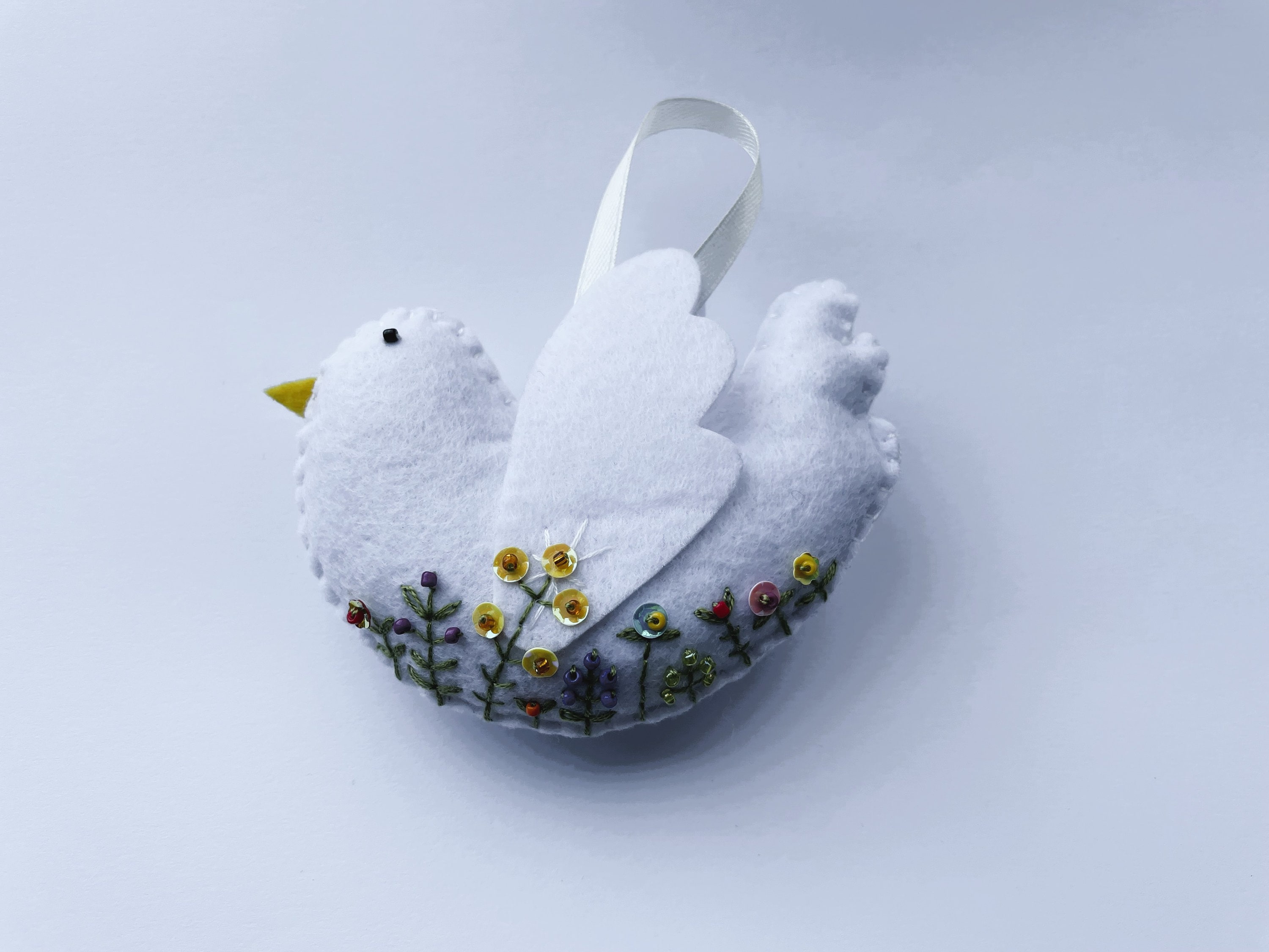 Handmade Felt Easter Decorations Bunny, Bird, Easter Egg - Etsy UK