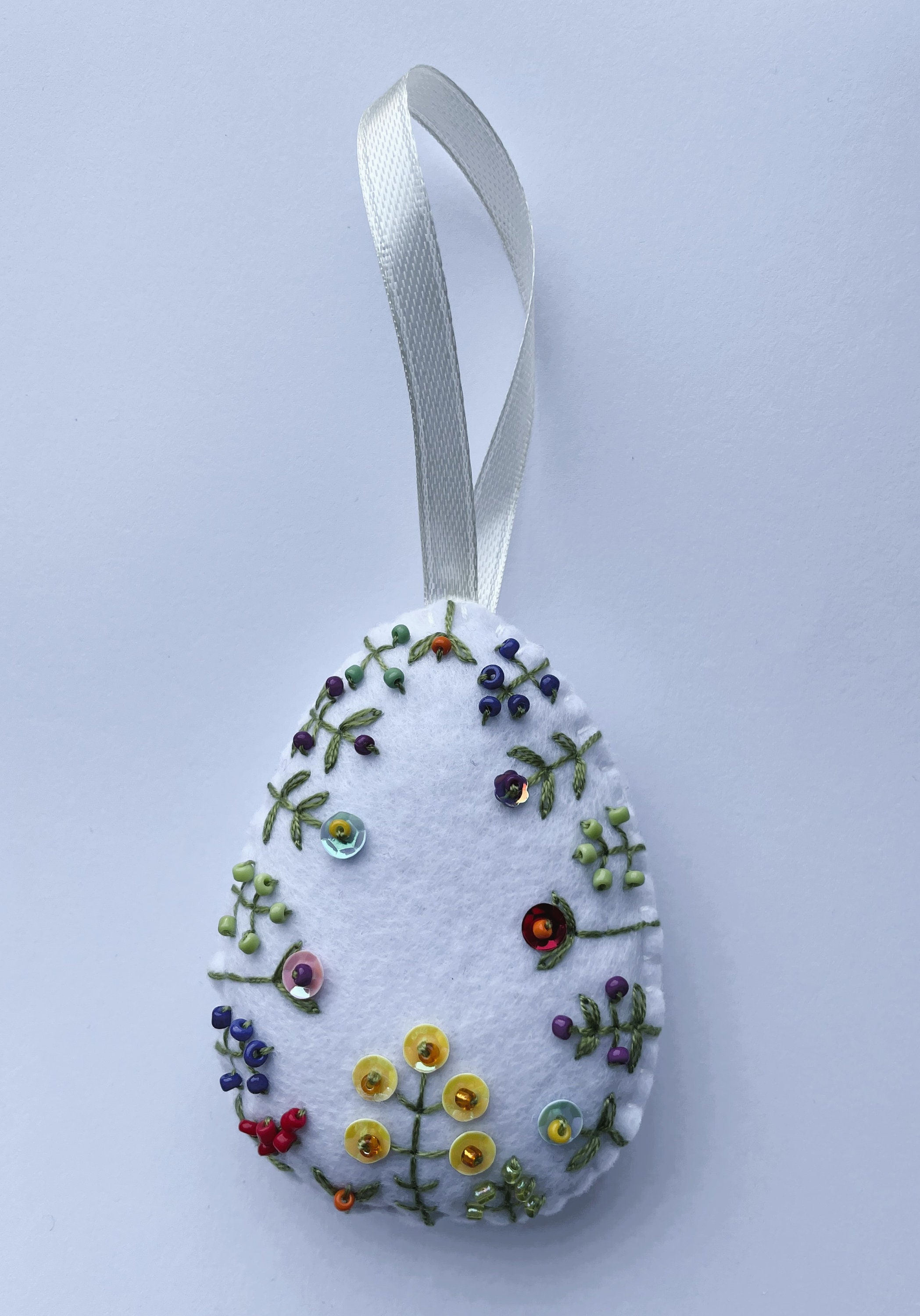 Handmade Felt Easter Decorations Bunny, Bird, Easter Egg - Etsy UK