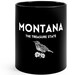 Montana Mug, Montana State Coffee Cup, Montana Pride Cup, 11oz Black ...
