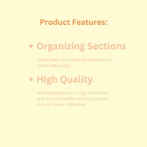 Honey Golden Desktop Wallpaper Organizer, Desktop Organizer, Desktop ...