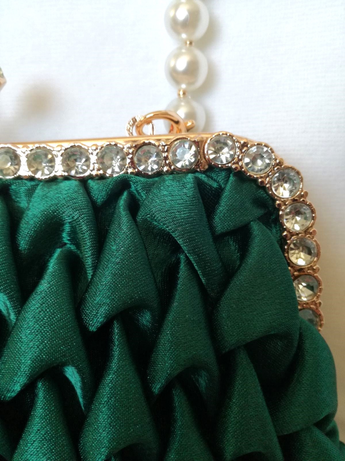 Emerald Green Evening Clutch Bagwedding Purseparty Handbag - Etsy
