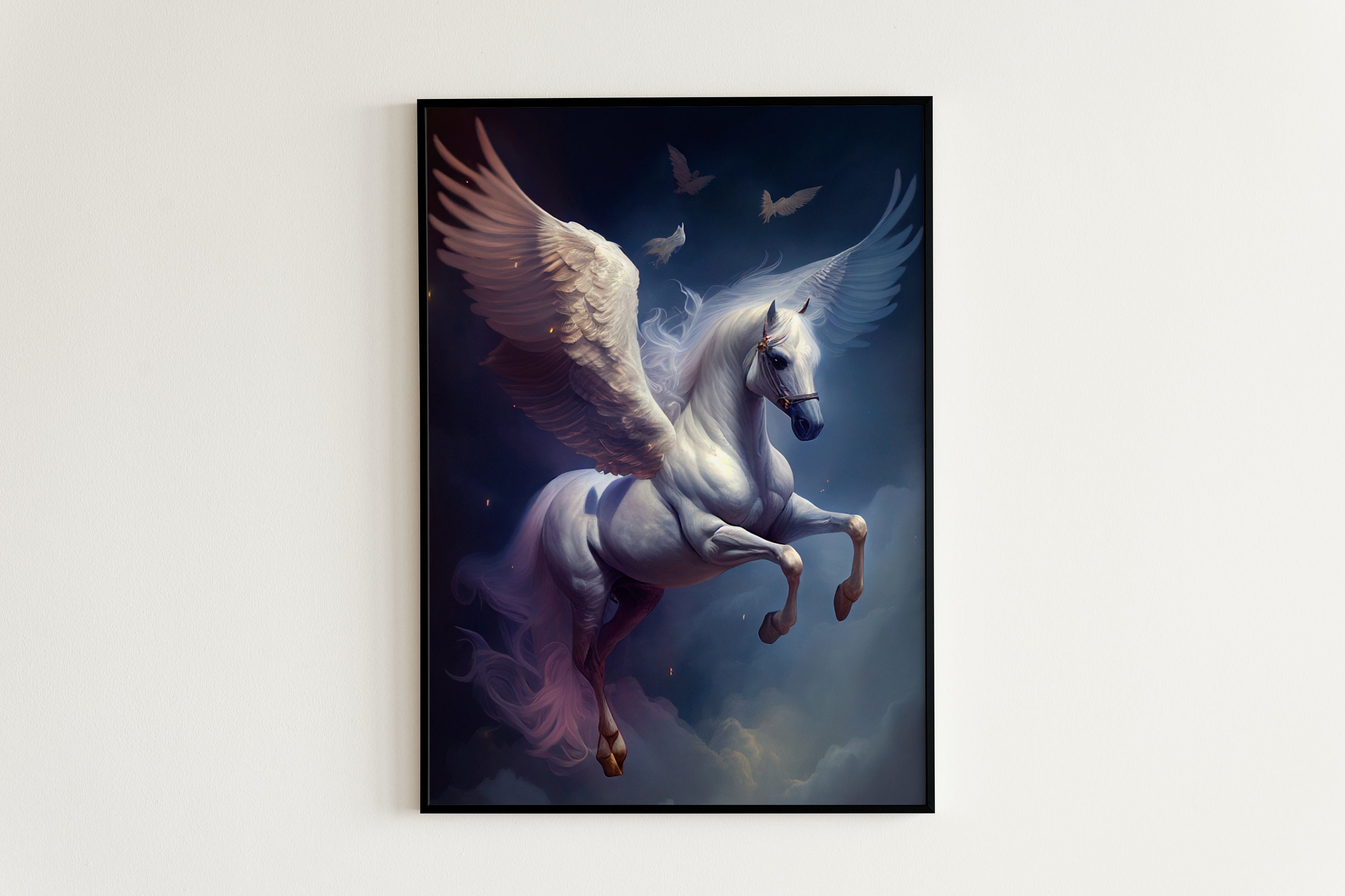 Pegasus in Flight - Etsy