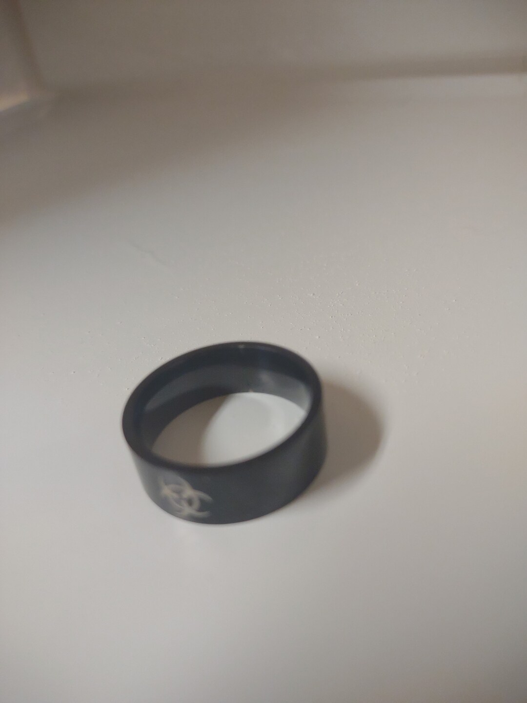 Biohazard Ring - Etsy