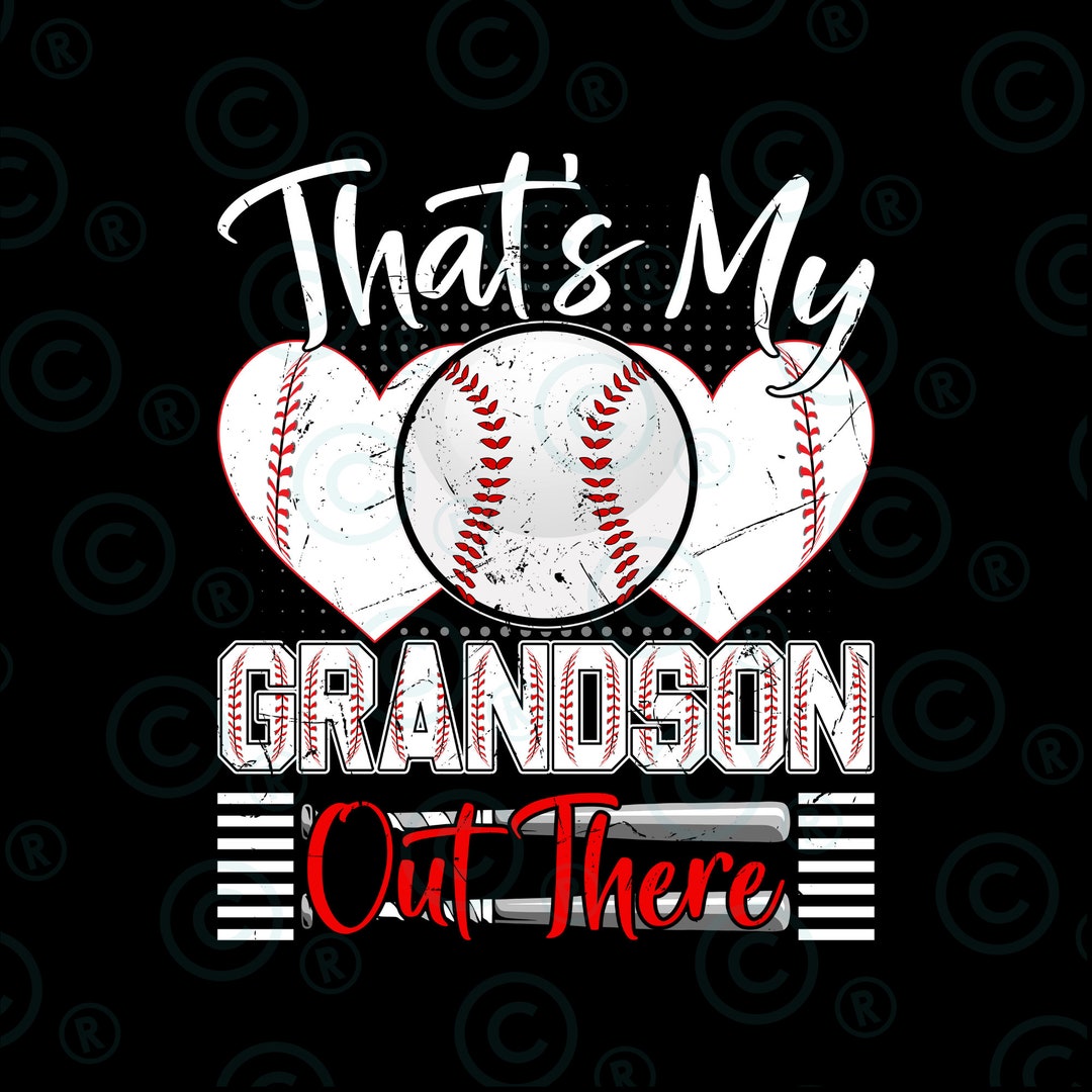 That's My Grandson Out There Svg, Baseball Grandma Svg, Mother's Day ...