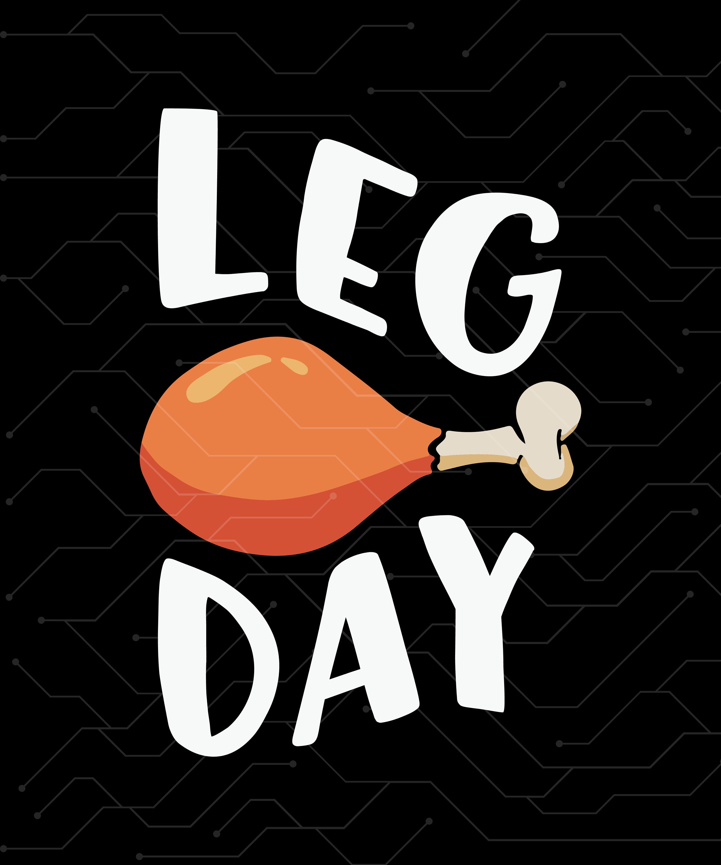 It's Leg Day Svg,thanksgiving SVG Png / Thankful Svg Workout SVG Weight ...