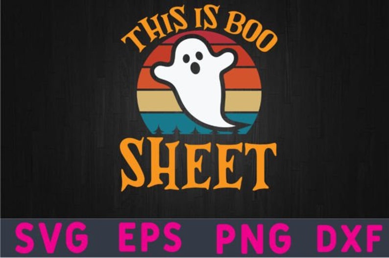 This is Boo Sheet Ghost SVG PNG Halloween Ghost Clipart - Etsy