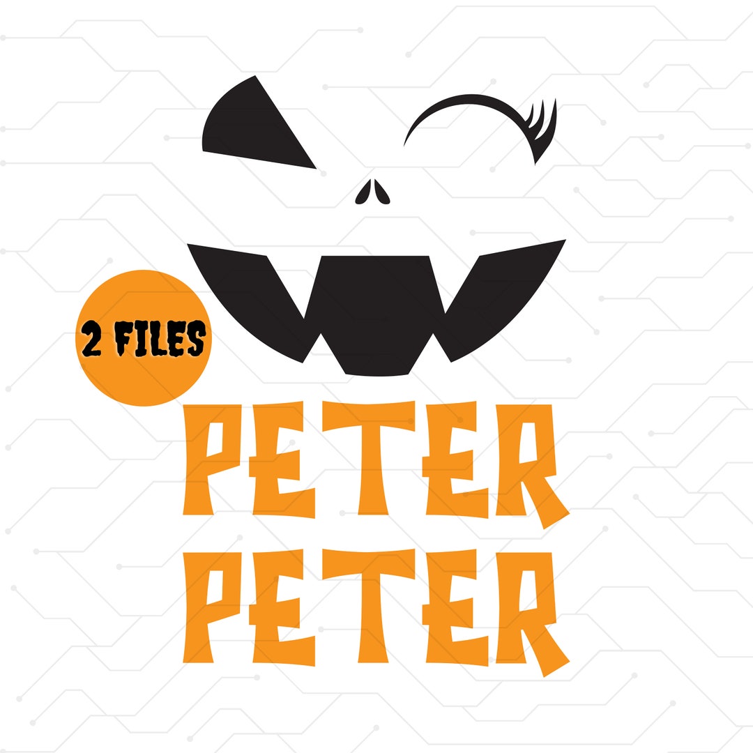 Peter Peter Pumpkin Eater Svg Png, Funny Halloween Svg, Halloween ...