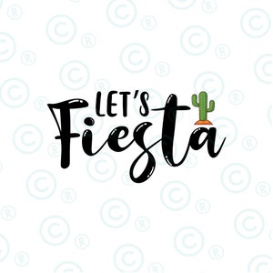 Let's Fiesta Svg Png, Sublimation Design Download, Mexican Svg Png ...