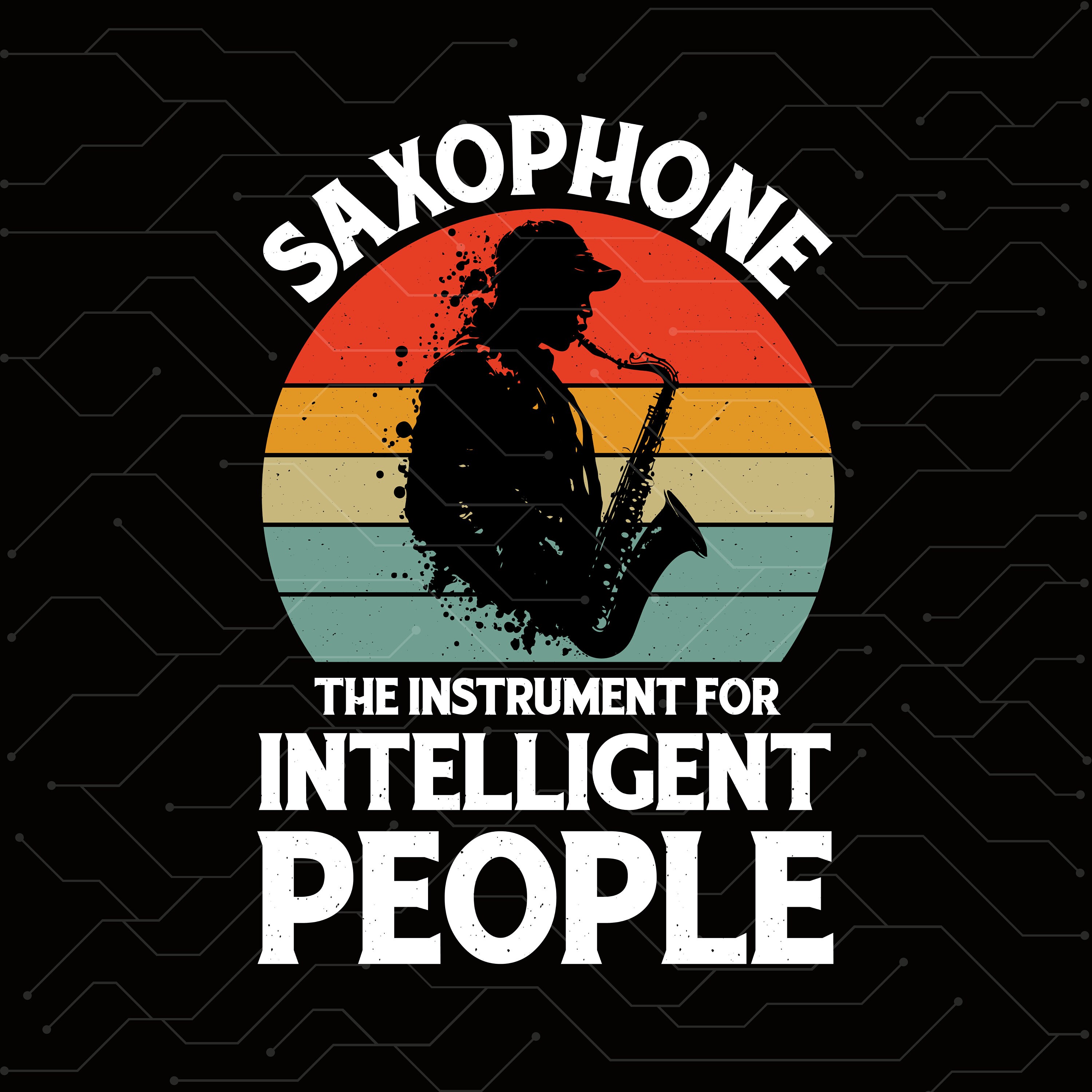 Saxophone Svg Craft Machine Files Cutting Machine Files - Etsy