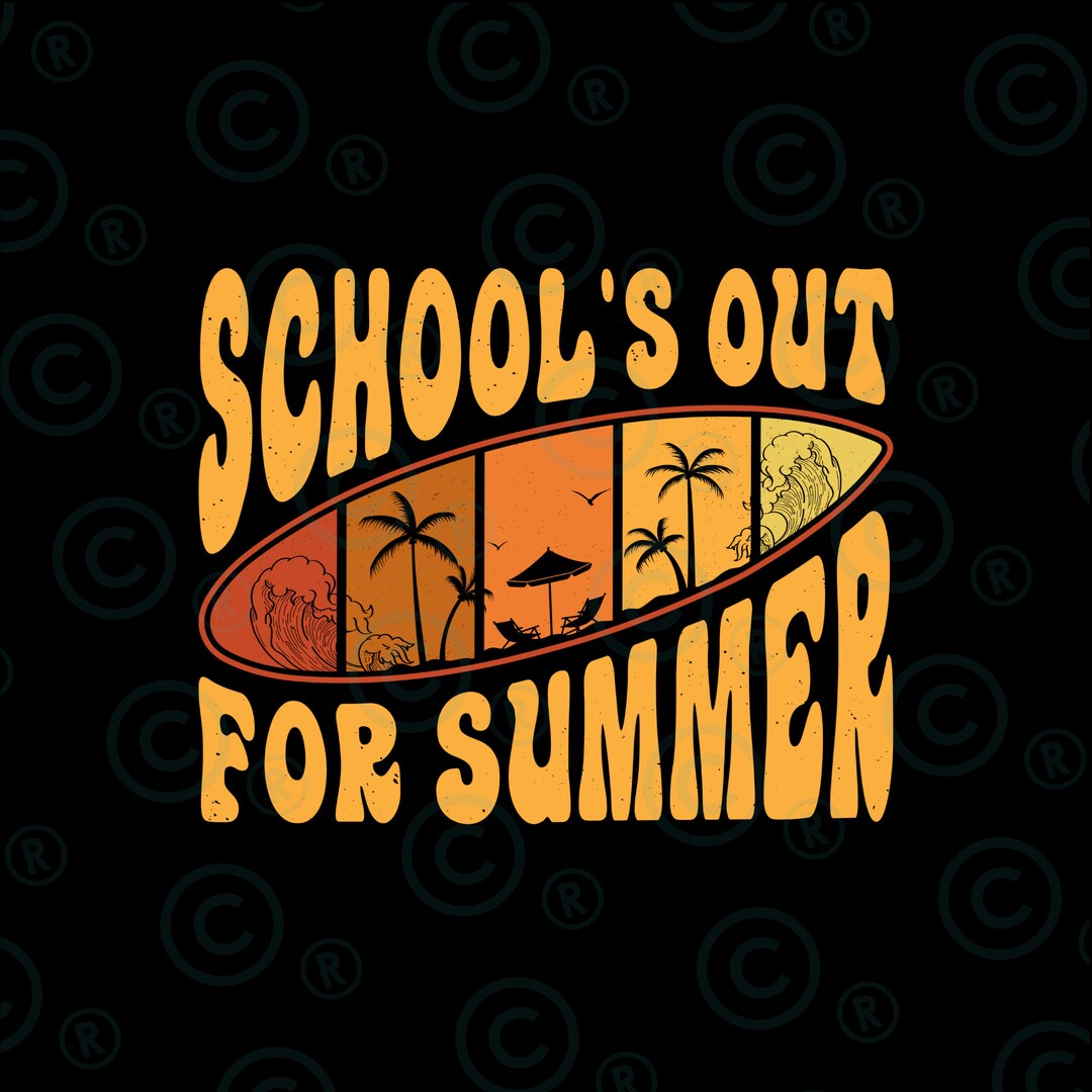 School's Out for Summer Colored Png Break Png Schools Out Png Teacher ...