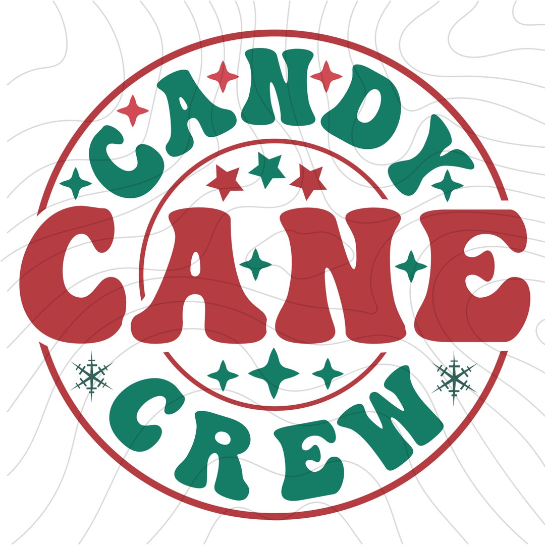 Candy Cane Crew SVG, Merry Christmas SVG, Christmas Svg, Candy Cane Svg ...