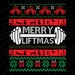 Merry Liftmas Ugly Christmas Sweater Svg Png,funny Fitness Workout ...