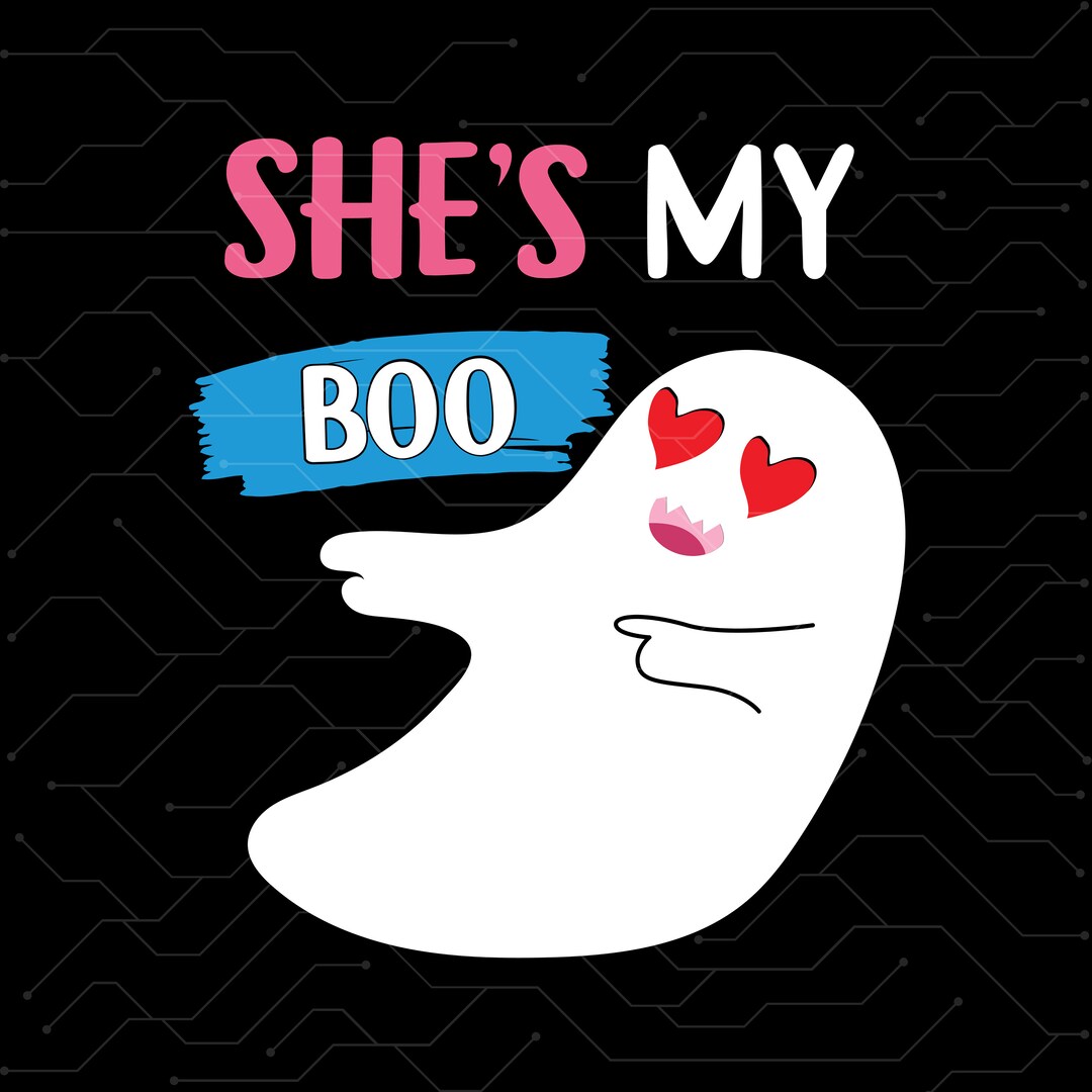 He's My Boo, She's My Boo Couples SVG | Couples Halloween SVG Vinyl Cut ...