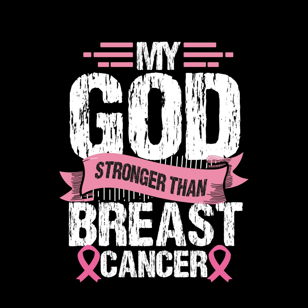 My God is Stronger Than Breast Cancer Png, Chris-tian Sunflower Png ...
