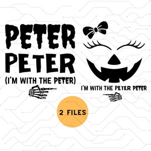 Peter Peter Pumpkin Eater Svg Png, Funny Halloween Svg, Halloween ...