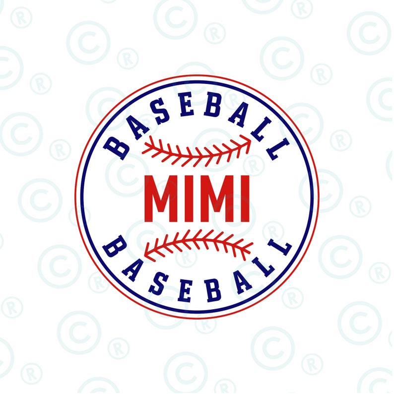 Baseball Mimi PNG Image, Baseball Grandma Black Design, Sublimation ...