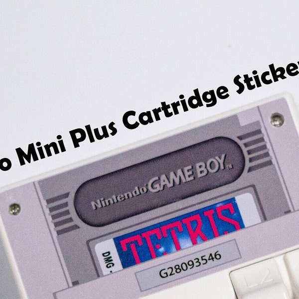 Miyoo Mini Plus Gameboy Sticker - Etsy