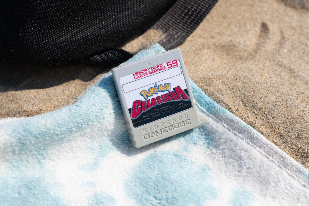 Vintage Gamecube Memory Card Sticker Set - Etsy