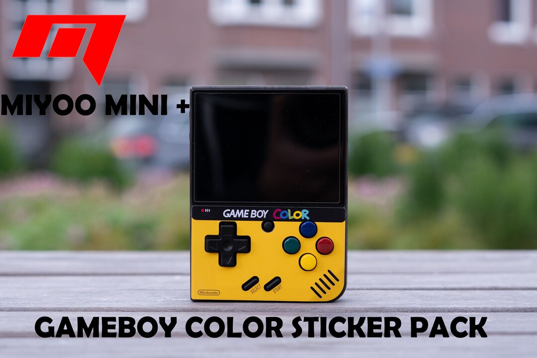 Miyoo Mini Plus Gameboy Color Sticker Set - Etsy