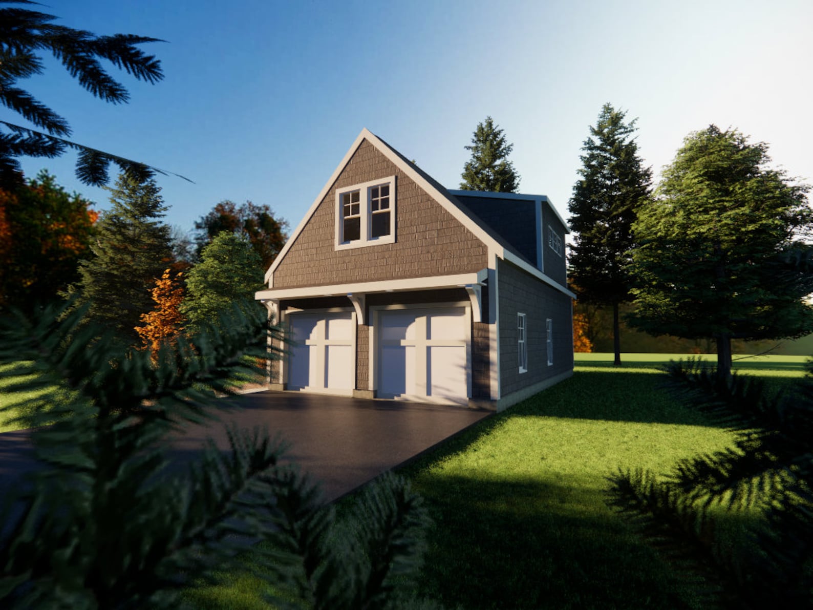 Garage ADU Floor Plan With Apartment - Etsy