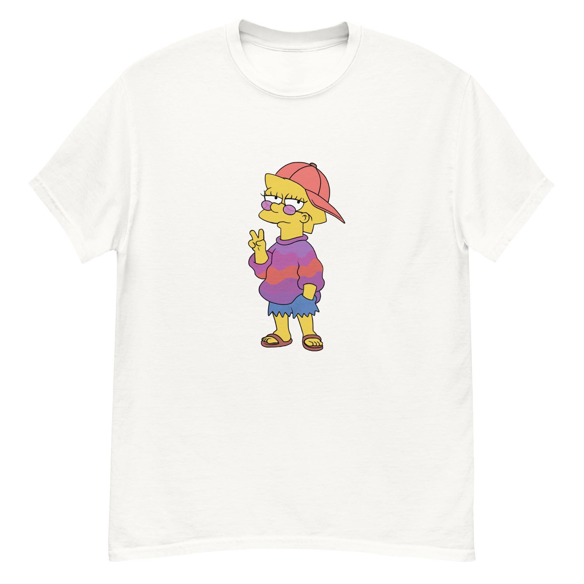 Lisa Simpson Shirt, Comfort Colors T-shirt, the Lisa Simpsons Shirt ...